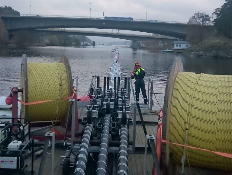 Cable stands - Baltic Offshore